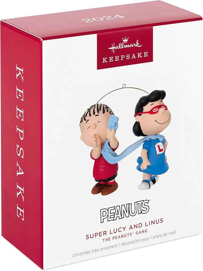 Hallmark Keepsake Christmas Ornament 2024, The Peanuts Gang Super Lucy ...